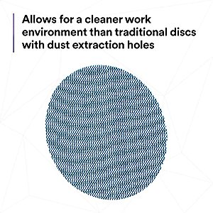 3M Xtract Net Disc 310W, 5 in, 12 Piece Multi-Pack Hook and Loop Sanding Disc, 80+, 120+, 180+, 220+, 240+, 320+, Virtually Dust-Free, Assorted Grades, 88446