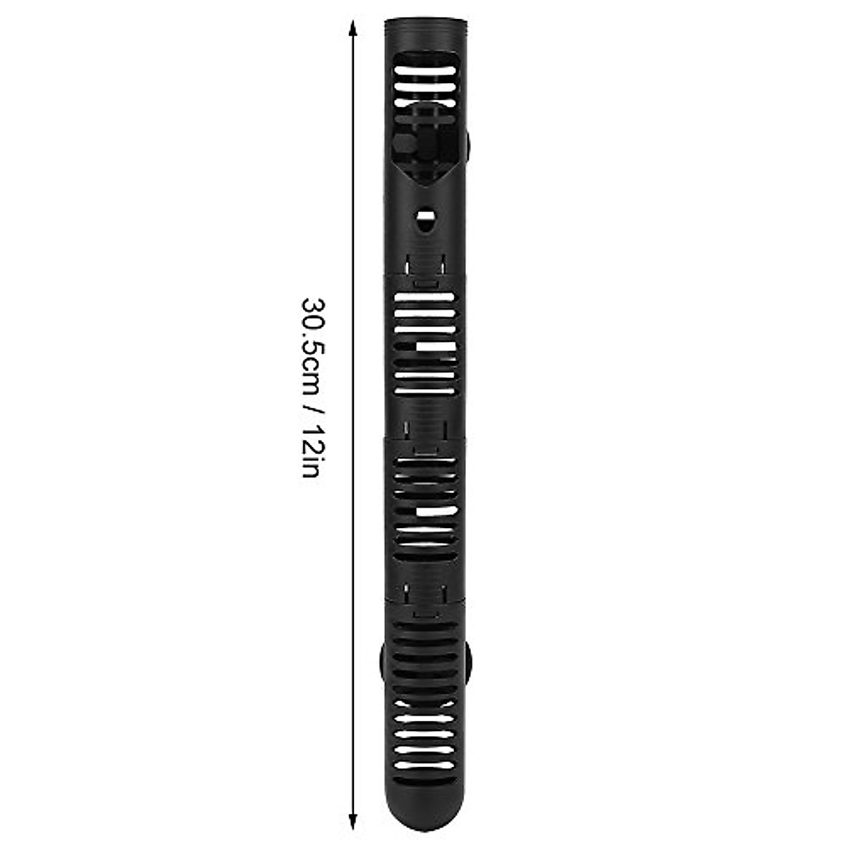 Hffheer Fish Tank Heater Guard Protector Detachable Fish Tank Heating Rod Sleeve Plastic Aquarium Heater Protective Cover Guard with Suction Cups(#2)