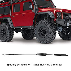 RC Car Antenna, Remote Control Crawler Simulation Antenna for Traxxas -4 RC Vehicle Decoration Parts(290mm / 11.42inch)