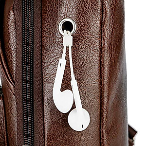 Askfairy Men's Crossbody Bags with USB Charging Port Chest Bag,Portable Shoulder Bag