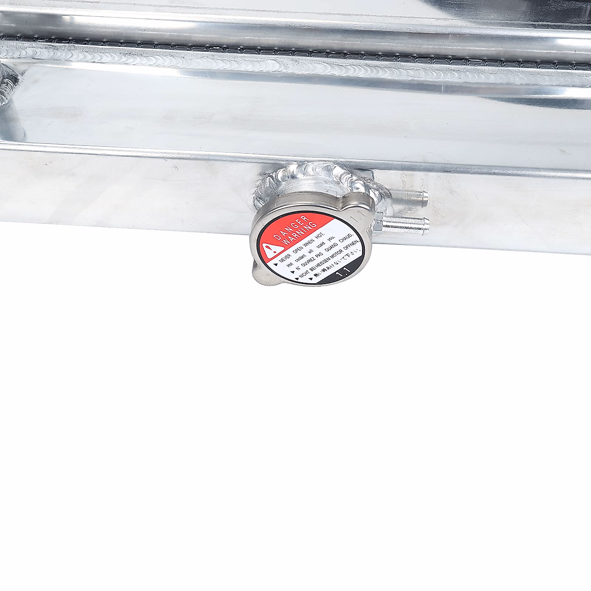 TYFYB 3 Row Core Racing Radiator+ 12" Shroud Fan+Relay kit Compatible with 1966-1979 F100 F250 F350 Br-onco V8