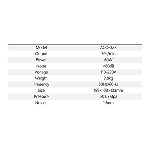 Cloudray 60W Air Compressor Electrical Magnetic Air Pump for CO2 Laser Engraving Cutting Machine ACO-328 220V 50Hz