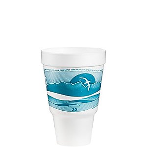 Dart 32AJ32H 32 oz Horizon Foam Cup (Case of 500)
