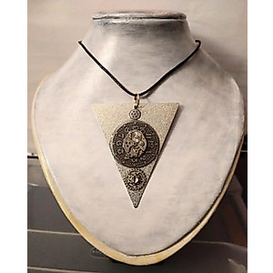 Abstract art deco Fashion Steampunk Necklace vintage gothic fantasy style