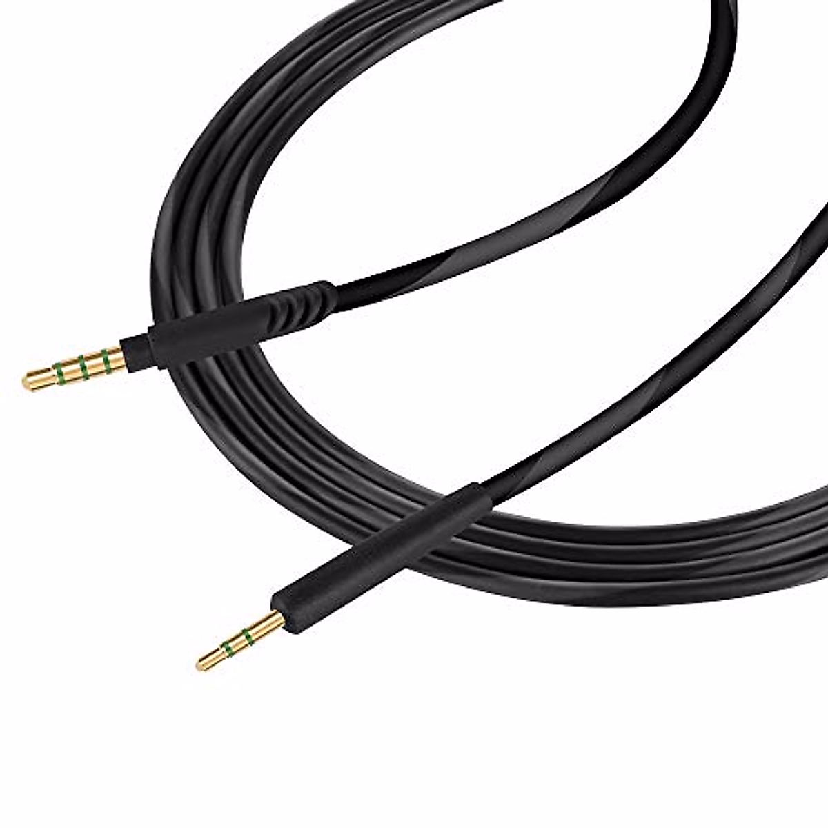 LinkIdea Audio Cable with Mic for Bose QuietComfort SE, 700NC, QuietComfort 35 II, QC 25, QC35, QCSE Headphones, 2.5mm TRRS to TRS Replacement Aux Cord with Inline Microphone (5 ft / 1.5 m)