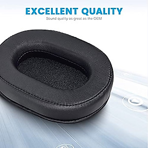 Crusher Wireless Headphones Pads, Comfortable Hesh 3 Earpads Replacement Ear Muffs Cushions Compatible with Skullcandy Crusher Evo/Crusher ANC/Crusher Wireless, Hesh 3/Hesh ANC/Hesh Evo Headphones