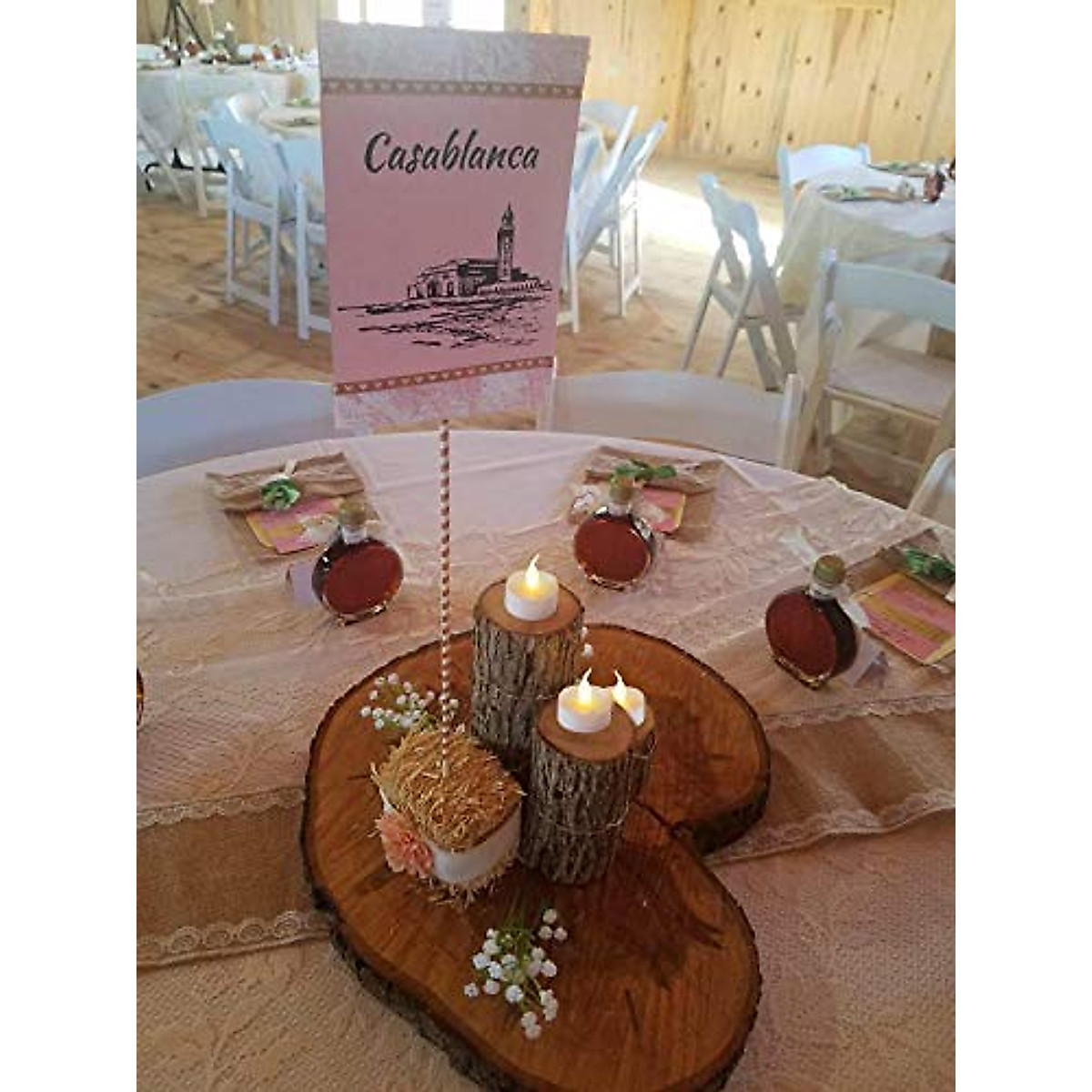 Homemory Value Set - 50 Luminary Bags & 100 LED Tea Lights, Long Lasting Battery Included, Ideal for Various Decor