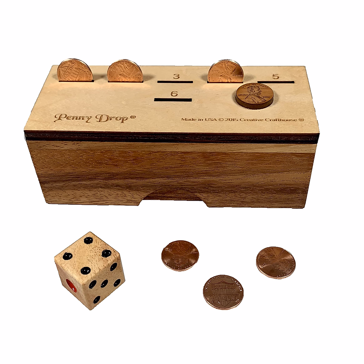 Penny Drop size medium from Creative Crafthouse - Fun family or bar game