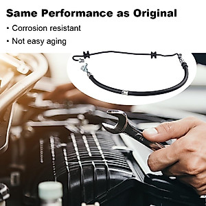 WMPHE Power Steering Pressure Hose Assembly Compatible with Honda CRV CR-V 2.4L 2007 2008 2009 2010 2011, Replacement for 53713SWAA03, 53713SWAA02, 3401230