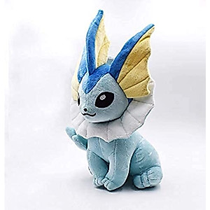 Vaporeon Plushies - Vaporeon Plush - Vaporeon Stuffed Animal - Vaporeon Evolution Plush Toy Collection New 2021 Premium Design