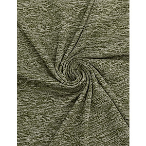 Cestyle Plus Size Workout Tops for Women, Long Sleeve Yoga Tops Athletic Tops Casual Sleep Ladies Workout Shirts Green 2XL