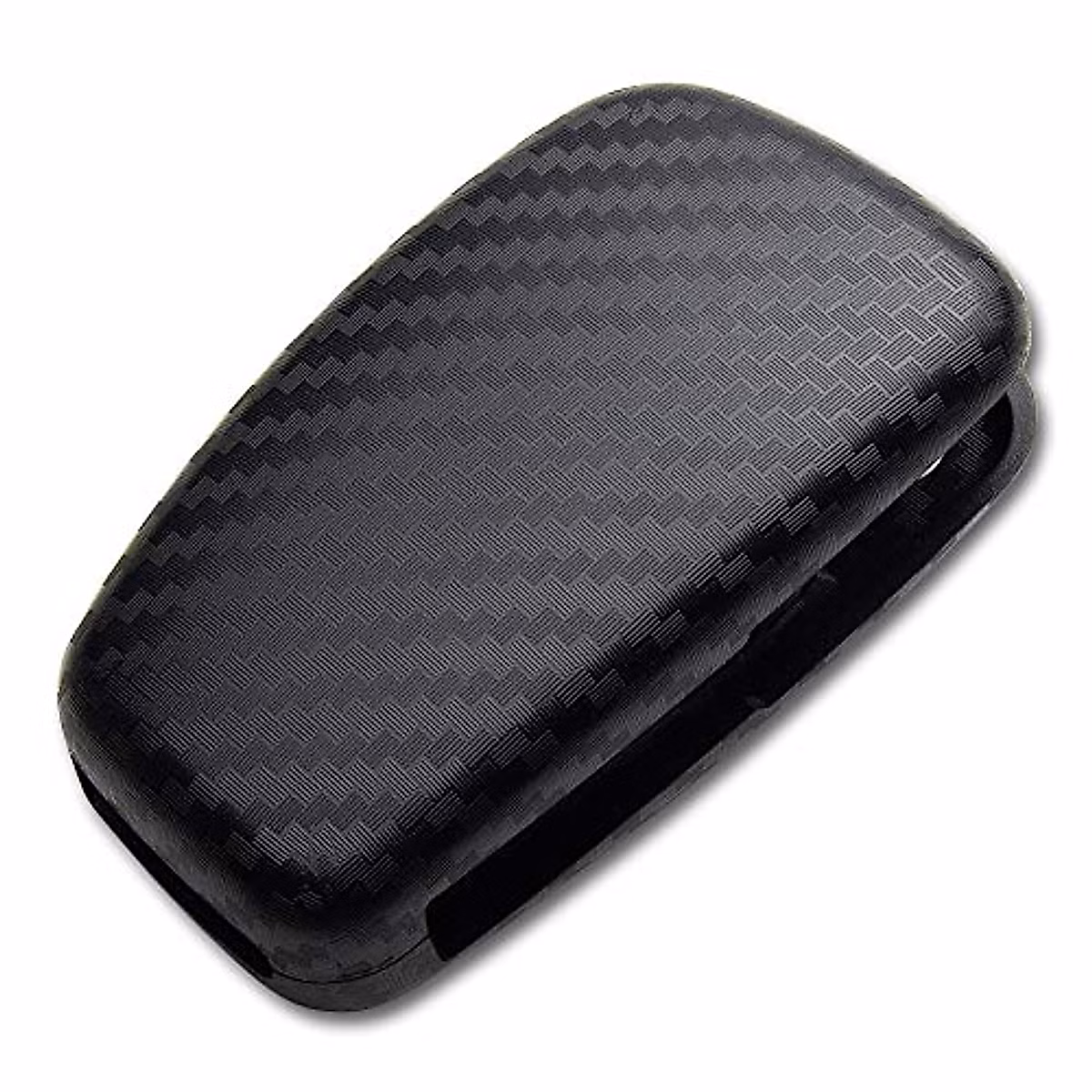 TANGSEN Flip Key Fob Case Personalized 3D Carbon Fiber Emboss ABS Plastic Protective Cover for Audi A1 A3 A4 A5 A6 A8 Q3 Q5 Q7 R8 RS4 S3 S4 S5 S6 S8 TT Quattro 3 4 Button Keyless Entry Remote