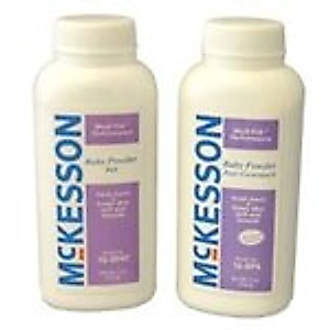 McKesson Baby Powder - Cornstarch, with Aloe and Vitamin E - Fresh Scent, 4 oz, 1 Count