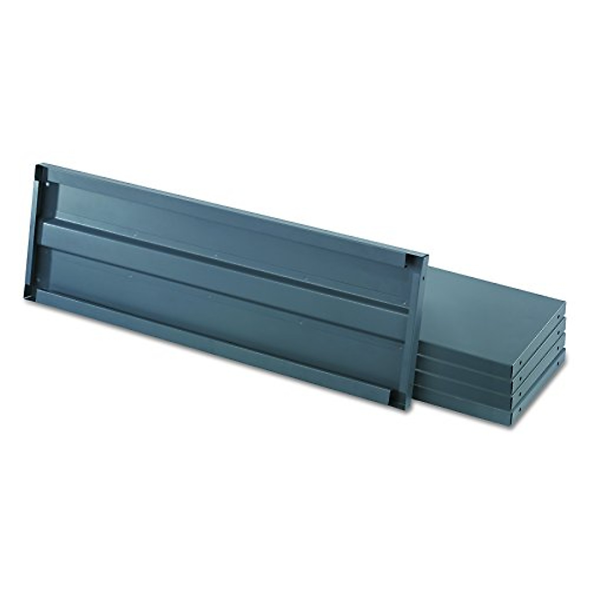 Safco Products 6266 Commercial Shelf Kit 36" W x 18" D x 72" H with 5 Shelves, Gray
