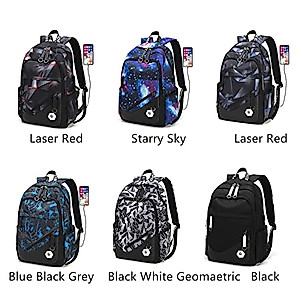Mfikaryi Backpack for Boys,Elementary School Bags,Middle School Bookbag for Teens