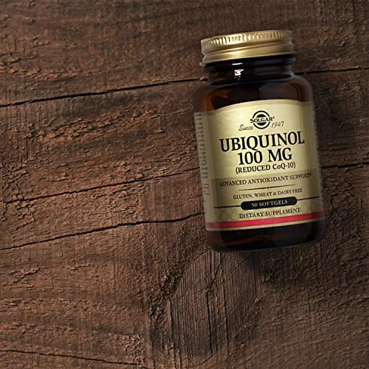 Solgar Ubiquinol 100mg (Reduced CoQ-10), 50 Softgels - 2 Pack - Advanced Antioxidant Support, Heart Health, Overall Health - Gluten Free, Dairy Free - 100 Total Servings