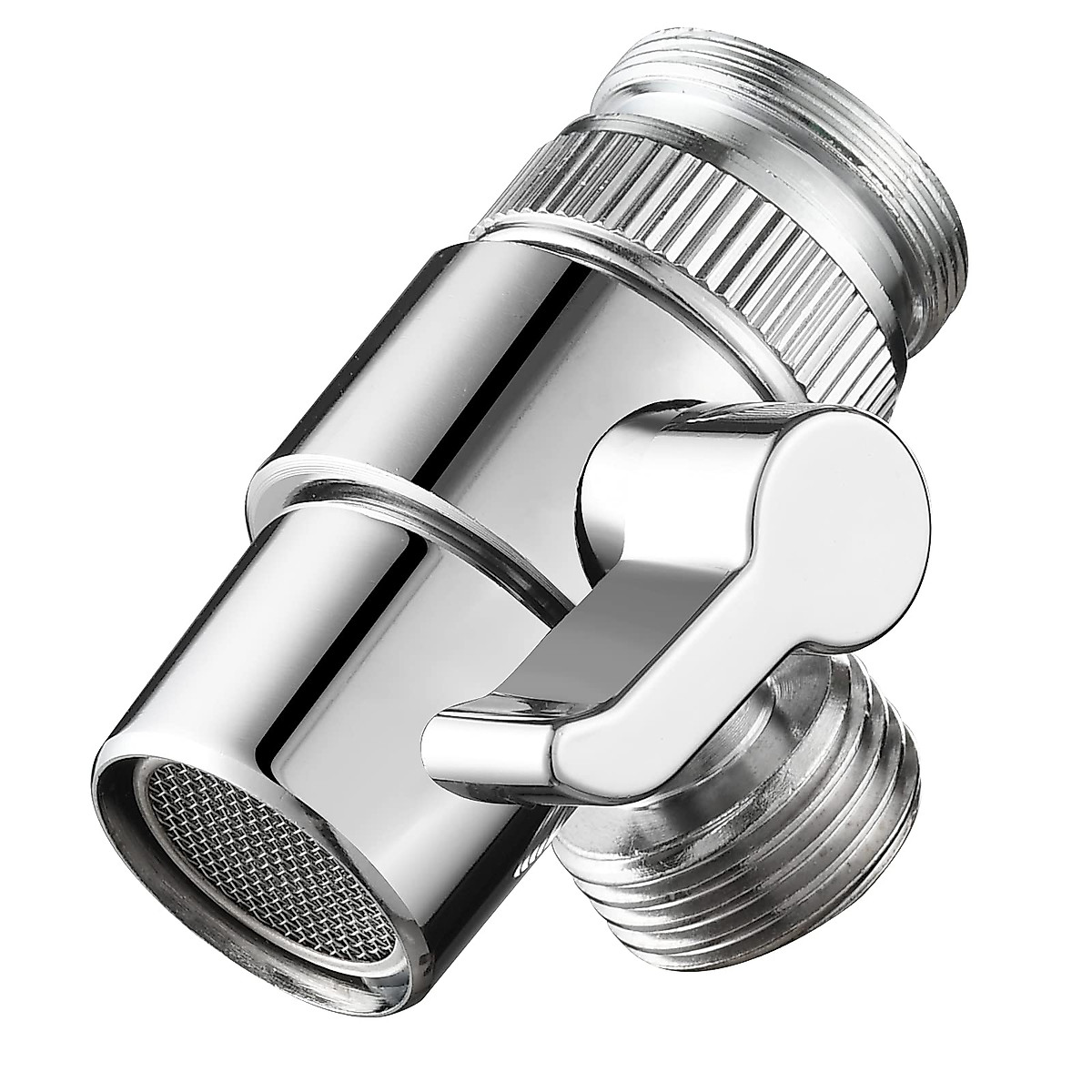 CIENCIA Brass Sink Faucet Diverter Valve to Sink Hose Sprayer,Faucet Splitter for Kitchen,Sink Faucet Replacement Part M22 x M24,SBA021