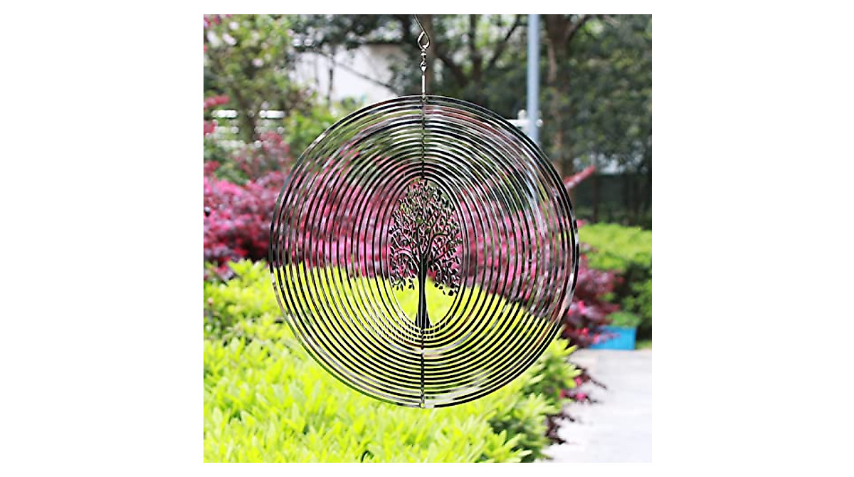 SPRING SONG 10" Mirrored Wind Spinner - 3D Art