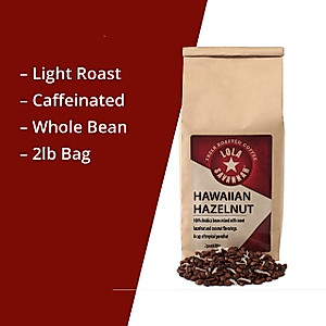 Lola Savannah Hawaiian Hazelnut Whole Bean Caffeinated Coffee, 2lb