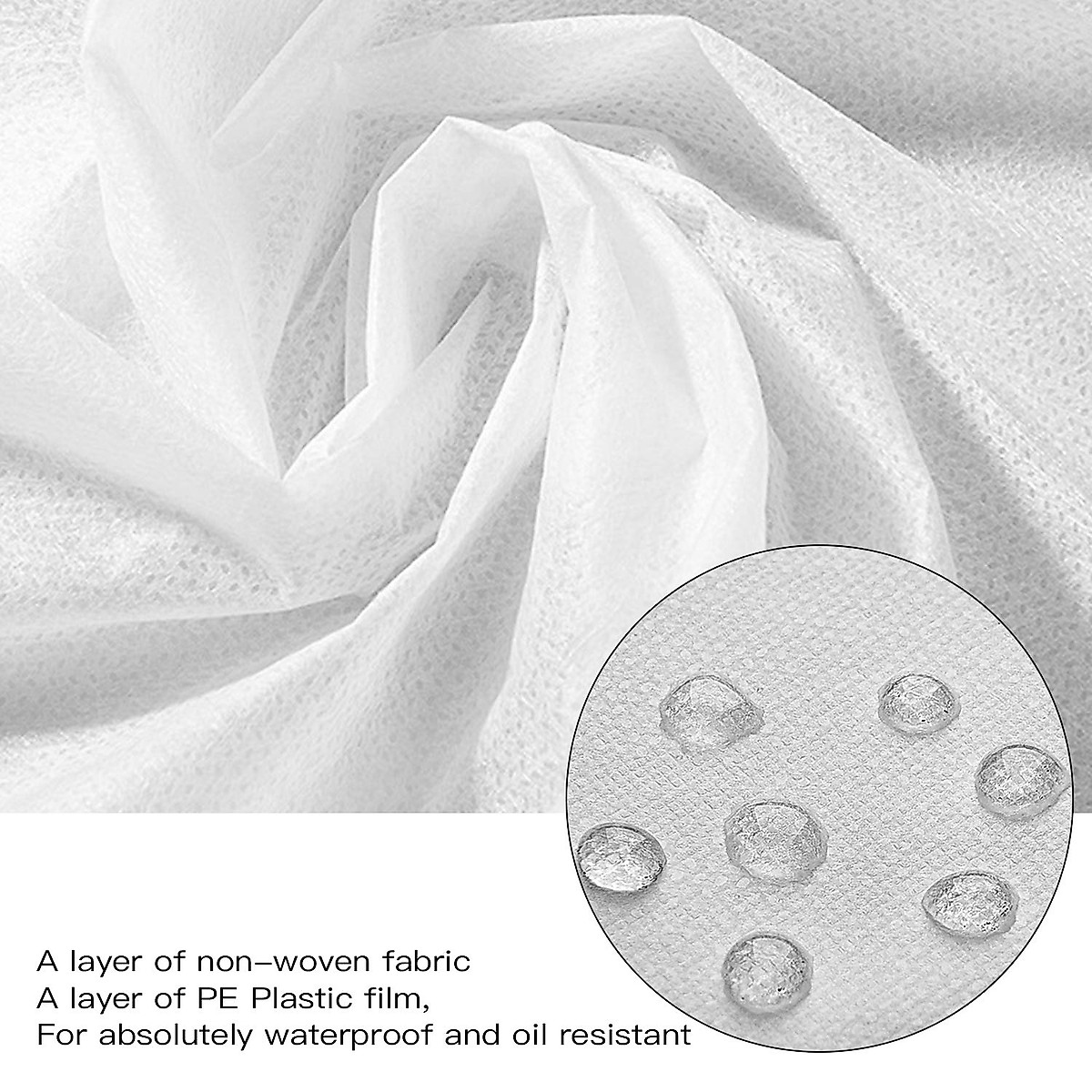 Lainrrew 6 Pcs Disposable Airplane Seat Covers, Non-Woven Fabric Safety Protection Seat Cover Portable Disposable Seat Protectors for Airplane, Train, Bus, Car, Airplane, Office, Movie Theatre