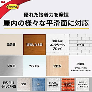 3M Command Hook, XL Size, Strong, Load Capacity 9.9 lbs (4.5 kg), 1 Piece CMXL