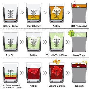MAXSO Insulated Wine Tumbler with Glass Insert & Sip Lid - Cocktail Whisky Wine Bourbon Gift for Man Woman - 8.8 oz Vacuum Stainless Cup with Stemless Wine Glass Keeps Cold & Hot (White)