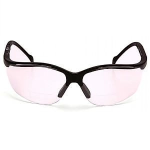 Safety Glasses,Blk/Clr,Rx2.5