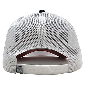 Realtree AmeriBass Adjustable Trucker Hat (Royal)