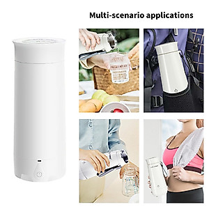 Portable Electric Kettle Travel Kettle Small Stainless Steel Electric Kettle 304 Stainless Steel Personal Hot Water Boiler