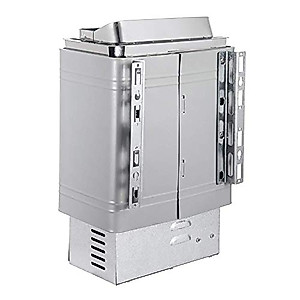 VEVOR Sauna Heater 2KW Dry Steam Bath Stove 110V-120V with Internal Controller for Max.105.9 Cubic Feet Home Hotel Spa Shower