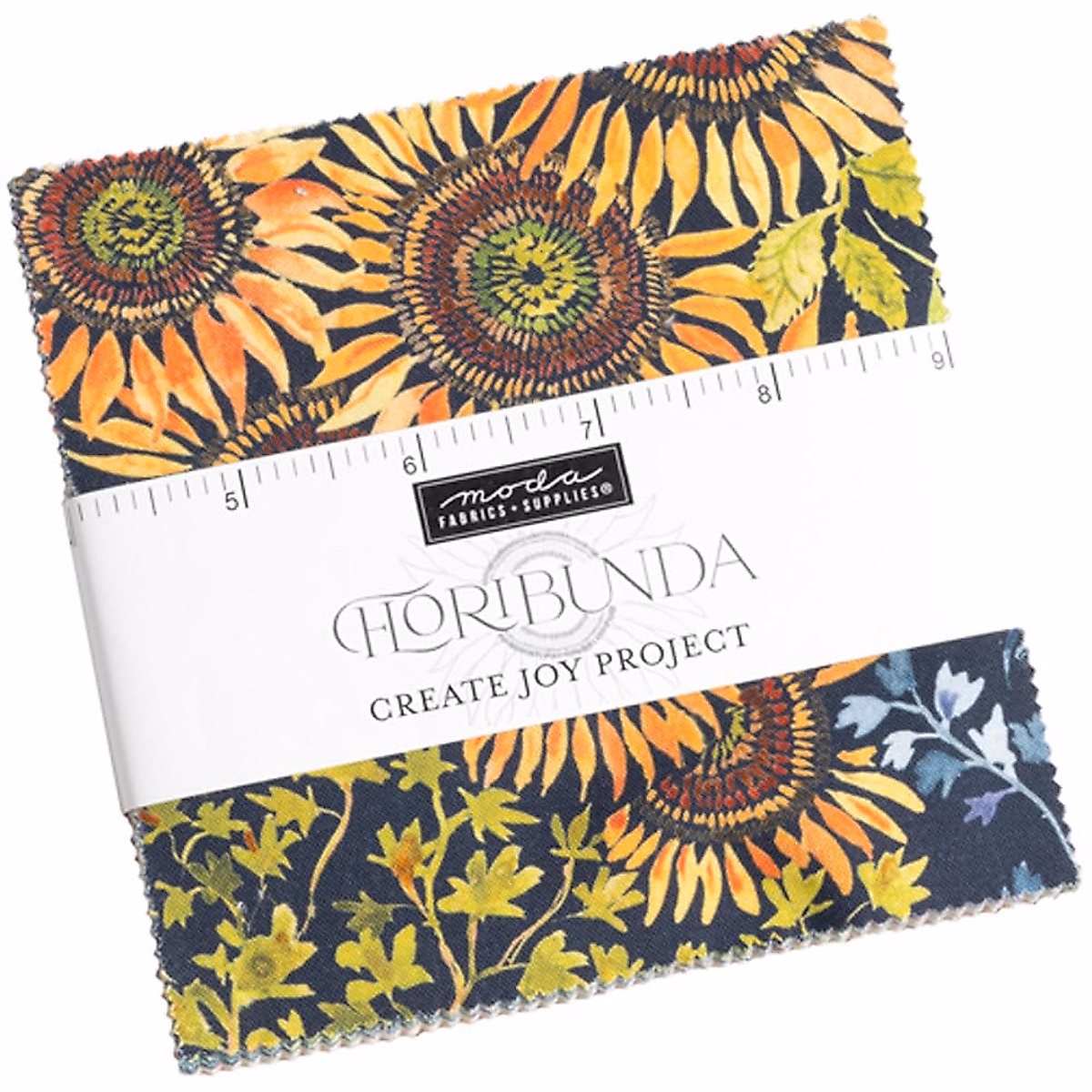 Floribunda Charm Pack by Create Joy Project; 42-5" Precut Fabric Quilt Squares