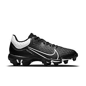 Nike Hyperdiamond 4 Keystone Molded Softball Cleats Black | Black | White SZ 7