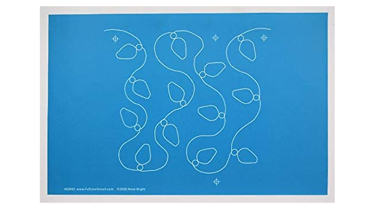 Hancy Creations Christmas Stencils Bundle - Pack of 3