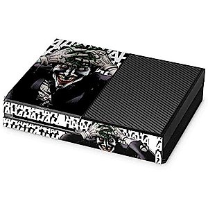 Skinit Decal Gaming Skin Compatible with Xbox One Console - Officially Licensed Warner Bros The Joker Insanity Design
