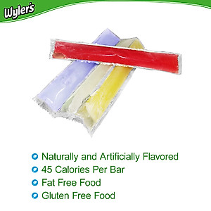 Wyler's Authentic Freezer Pops, Original, 70 Count ((35) Original & (35) Berry/Cherry)