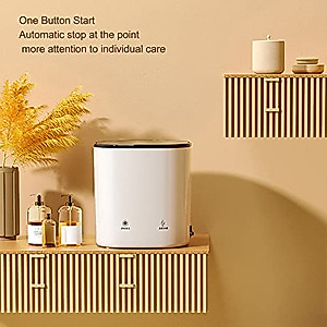 VTOSEN Portable Mini Washing Machine, 4.5L Household Underwear & Socks Washer, Blue Light, US 100‑240V, Ideal for Apartments - Compact Laundry Solution