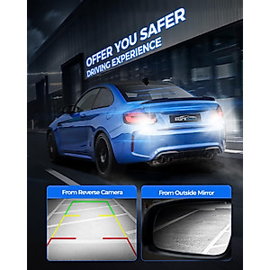 Marsauto 2024 New Upgrade 921 912 LED Bulbs, T15 for Reverse Backup Light, W16W 906 904 902 922 Truck Cargo Light Bulb, 2800Lumens 500% Brighter Super Bright Light 6000K Xenon White, Pack of 2