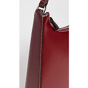 STAUD Women's Alec Bag, Bordeaux, Red, One Size
