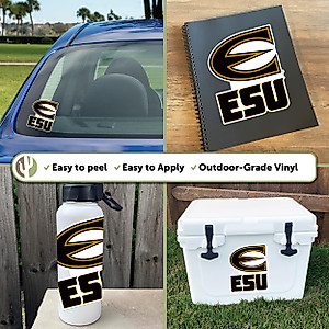 Desert Cactus Emporia State University Sticker Hornets ESU Vinyl Decal Laptop Water Bottle Car Scrapbook (IND 00031)
