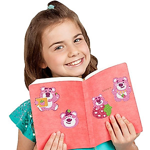 DDYUNLY 5D Diamond Painting Sticker Kits for Kids, Cartoon DIY Diamond Art Animal Sticker for Girls Boys Beginner Diamond Painting Kits, Cute Digital Diamond Paint for Children