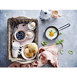 Green Pan CC001948-001 Mini Frying Pan, 5.5 inches (14 cm), IH Compatible, Ceramic, Non-Stick, Fluorine Free, Round, Stainless Steel