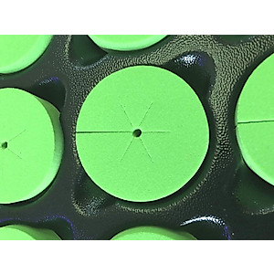 Cloning Collars 2 Inch, 2 Neoprene Inserts for Net Pots and Cloning Machines, Color-Mixed (192 Pack)