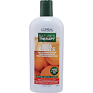 L'oreal Paris Natures Therapy Shampoo Mega Curves, 12 Ounce
