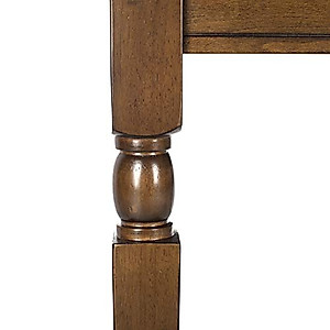 Safavieh Home Collection Kodiak 5 Piece Dining Set, Light oak and Black