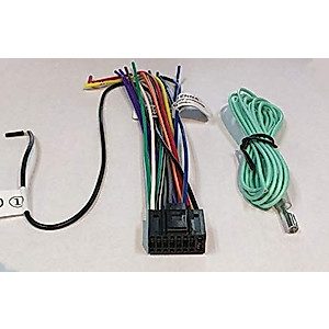Wire Harness for JVC KWV10 KWV100 KWV200BT KWV20BT KWV21BT KWV30BT KWV40BT KWV41BT KWV50BT Stereos