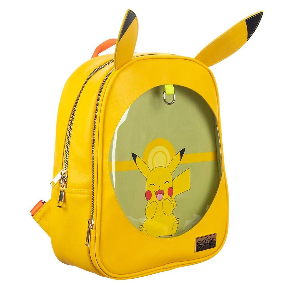 Pokemon Pikachu Anime Character Pin Display Mini Backpack