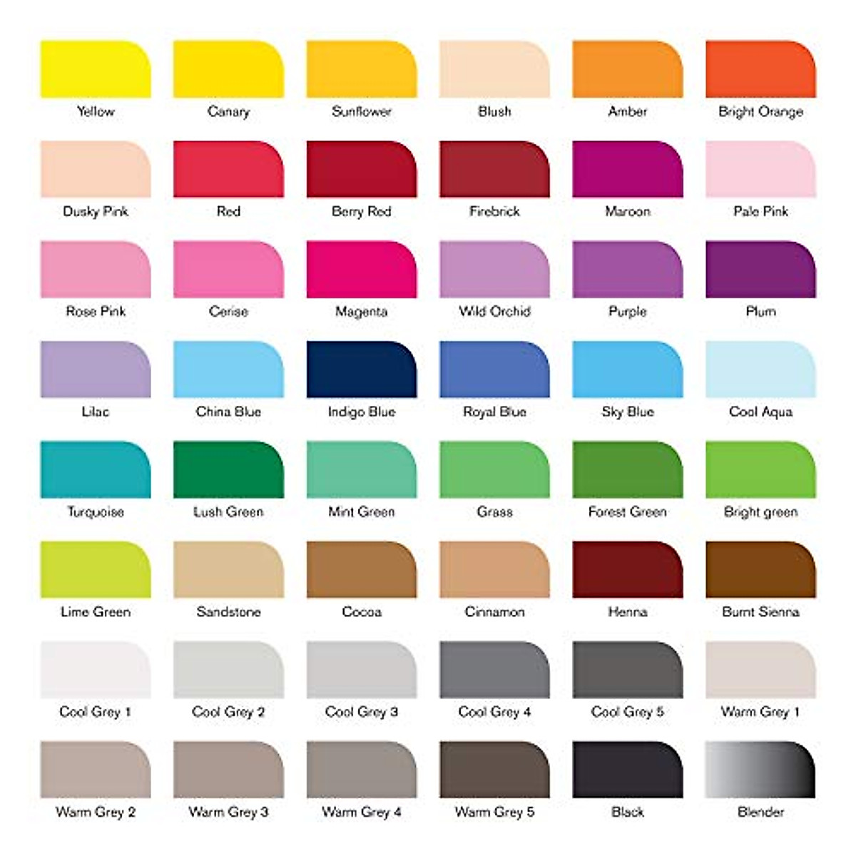 Winsor & Newton ProMarker Brush Set, 48 Count, Essential Collection