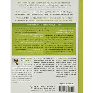 The How Not to Die Cookbook: 100+ Recipes to Help Prevent and Reverse Disease