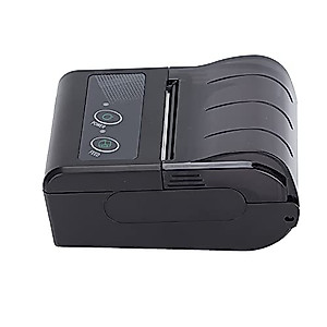 753 Bluetooth Receipt Printer,50 to 80mm/s Portable Thermal Pocket Printer,Compact Wireless Mobile Printer Thermal Receipt Printer,Compatible for iOS & Android(US)
