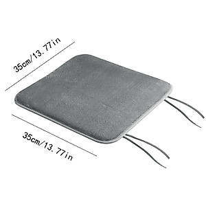 Generic Waterproof Outdoor Seat Cushions for Chairs, Comfortable Thick Seat Pads for Garden Sofa Couch Chair Pads Outdoor Wicker Chair Cushions for Outdoor Furniture Garden Lawn Patio Outside Seating